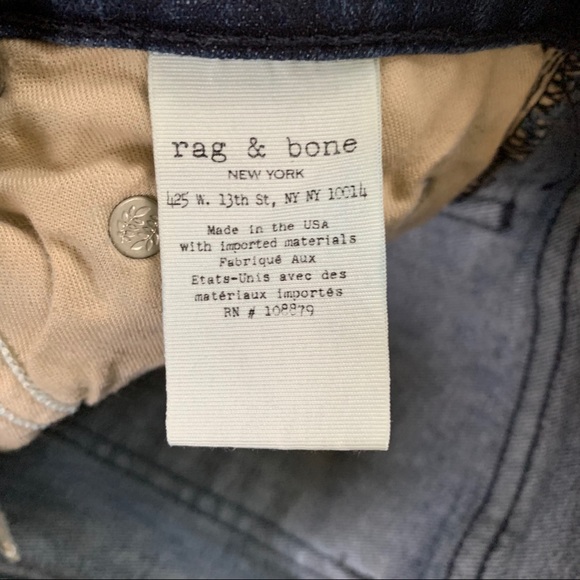 rag & bone | Jeans | Rag Bone Modele Capri Dark Wash | Poshmark